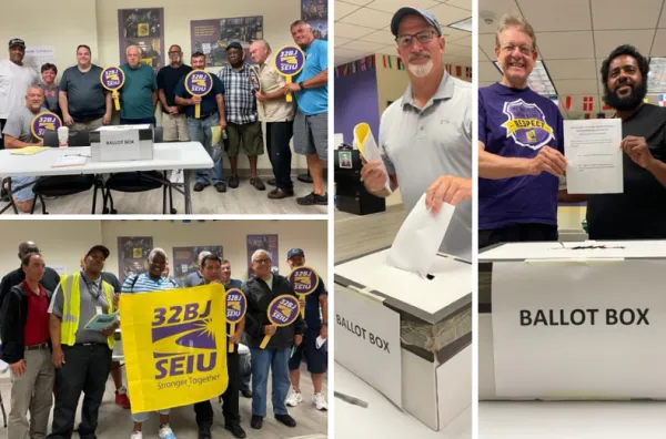32BJ SEIU: Security Officers Working at UBS Arena Ratified Their First ...